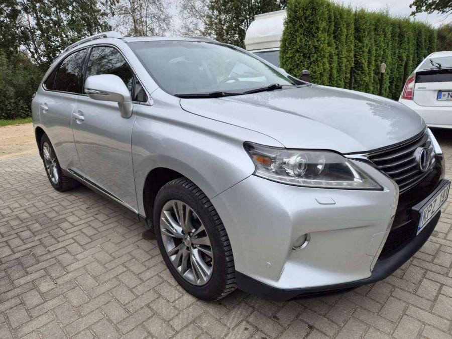 Pelēks Lexus RX 450h 2014 Mažeikiai, ar dzinēja tilpumu 3.50 L un nobraukumu 85 tūkst. km par 17900 €, foto 3 vietnē AUTOMOTO.COM.LV