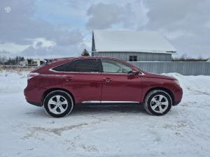 Red Lexus RX 450h 2009 in Vilnius, with an engine capacity of 3.46 L and mileage of 334 thousand km for 10980 €, photo 8 on AUTOMOTO.COM.LV