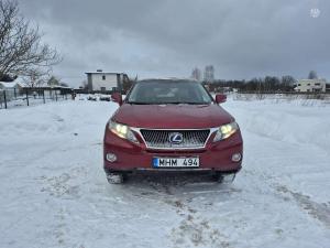 Red Lexus RX 450h 2009 in Vilnius, with an engine capacity of 3.46 L and mileage of 334 thousand km for 10980 €, photo 11 on AUTOMOTO.COM.LV