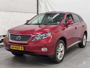 Red Lexus RX 450h 2009 in Vilnius, with an engine capacity of 3.46 L and mileage of 334 thousand km for 10980 €, photo 35 on AUTOMOTO.COM.LV