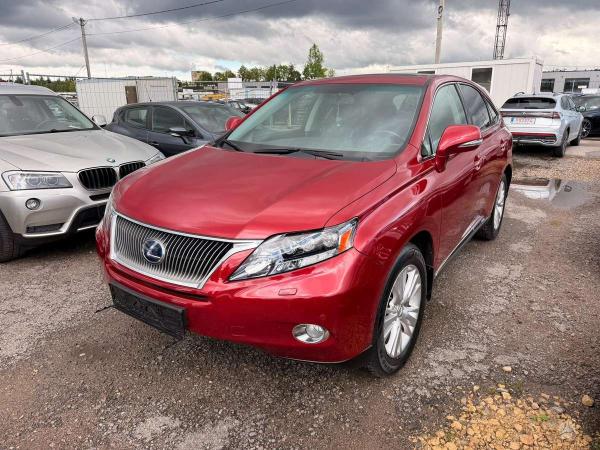 Red Lexus RX 450h 2009 in Kaunas, with an engine capacity of 3.50 L and mileage of 300 thousand km for 9900 €, photo 4 on AUTOMOTO.COM.LV