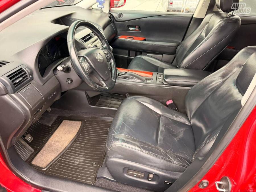 Красный Лексус RX 450h 2009 в Каунас, объемом двигателя 3.50 л и пробегом 300 тыс. км за 9700 €, фото 27 на AUTOMOTO.COM.LV