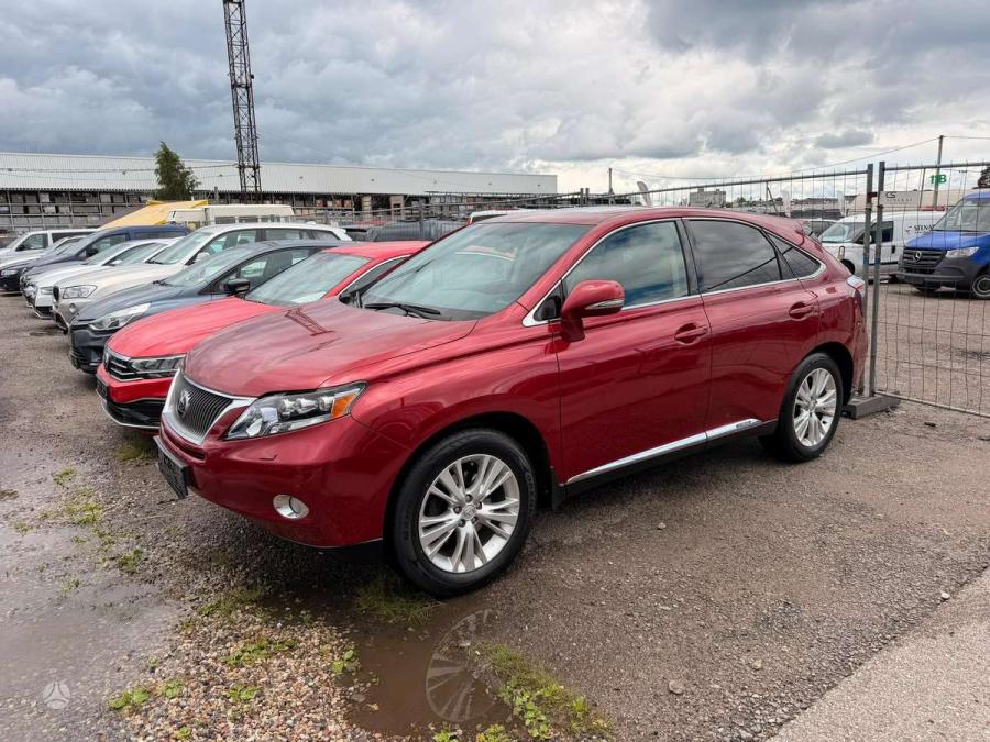 Red Lexus RX 450h 2009 in Kaunas, with an engine capacity of 3.50 L and mileage of 300 thousand km for 9650 €, photo 9 on AUTOMOTO.COM.LV