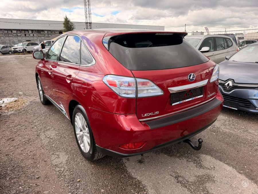 Red Lexus RX 450h 2009 in Kaunas, with an engine capacity of 3.50 L and mileage of 300 thousand km for 9650 €, photo 16 on AUTOMOTO.COM.LV