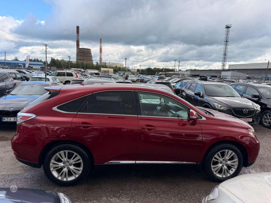 Red Lexus RX 450h 2009 in Kaunas, with an engine capacity of 3.50 L and mileage of 300 thousand km for 9650 €, photo 20 on AUTOMOTO.COM.LV
