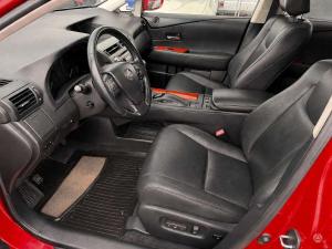 Red Lexus RX 450h 2009 in Kaunas, with an engine capacity of 3.50 L and mileage of 300 thousand km for 9650 €, photo 31 on AUTOMOTO.COM.LV