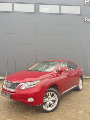 Red Lexus RX 450h 2011 in Vilnius, with an engine capacity of 0.00 L and mileage of 240 thousand km for 12200 €, photo 2 on AUTOMOTO.COM.LV