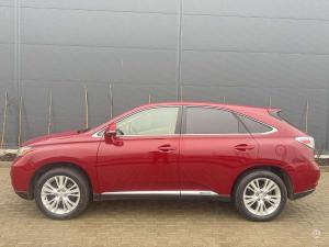 Red Lexus RX 450h 2011 in Vilnius, with an engine capacity of 0.00 L and mileage of 240 thousand km for 12200 €, photo 3 on AUTOMOTO.COM.LV