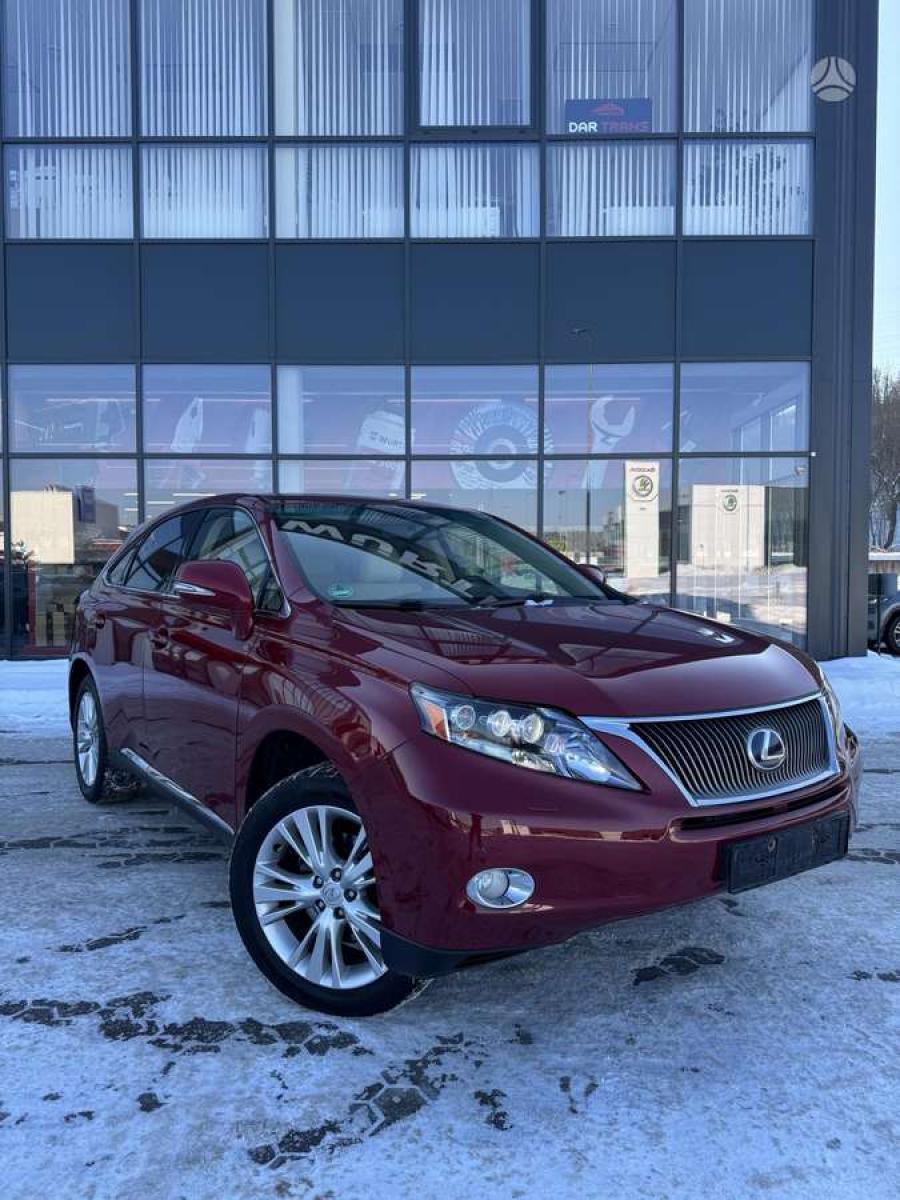 Red Lexus RX 450h 2011 in Vilnius, with an engine capacity of 0.00 L and mileage of 240 thousand km for 11600 €, photo 1 on AUTOMOTO.COM.LV