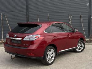 Sarkans Lexus RX 450h 2011 Viļņa, ar dzinēja tilpumu 0.00 L un nobraukumu 260 tūkst. km par 11300 €, foto 7 vietnē AUTOMOTO.COM.LV