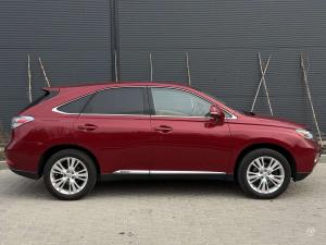Sarkans Lexus RX 450h 2011 Viļņa, ar dzinēja tilpumu 0.00 L un nobraukumu 260 tūkst. km par 11300 €, foto 8 vietnē AUTOMOTO.COM.LV