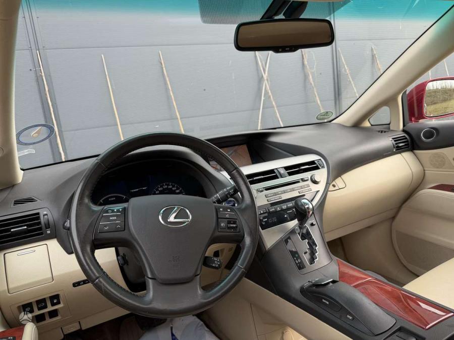 Sarkans Lexus RX 450h 2011 Viļņa, ar dzinēja tilpumu 0.00 L un nobraukumu 260 tūkst. km par 11300 €, foto 15 vietnē AUTOMOTO.COM.LV