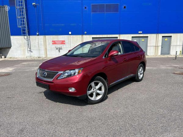 Red Lexus RX 450h 2011 in Vilnius, with an engine capacity of 3.50 L and mileage of 293 thousand km for 11999 €, photo 1 on AUTOMOTO.COM.LV