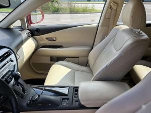 Sarkans Lexus RX 450h 2011 Viļņa, ar dzinēja tilpumu 3.50 L un nobraukumu 293 tūkst. km par 11999 €, foto 13 vietnē AUTOMOTO.COM.LV