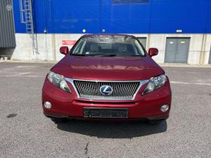 Sarkans Lexus RX 450h 2011 Viļņa, ar dzinēja tilpumu 3.50 L un nobraukumu 293 tūkst. km par 11999 €, foto 34 vietnē AUTOMOTO.COM.LV