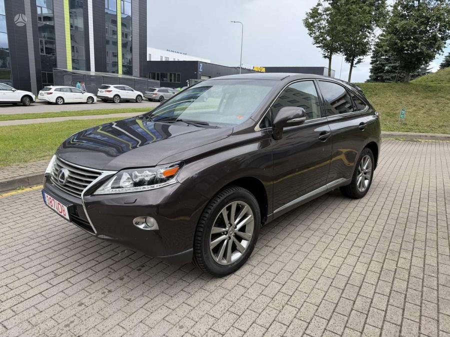Sarkans Lexus RX 450h 2013 Viļņa, ar dzinēja tilpumu 3.46 L un nobraukumu 160 tūkst. km par 13950 €, foto 1 vietnē AUTOMOTO.COM.LV