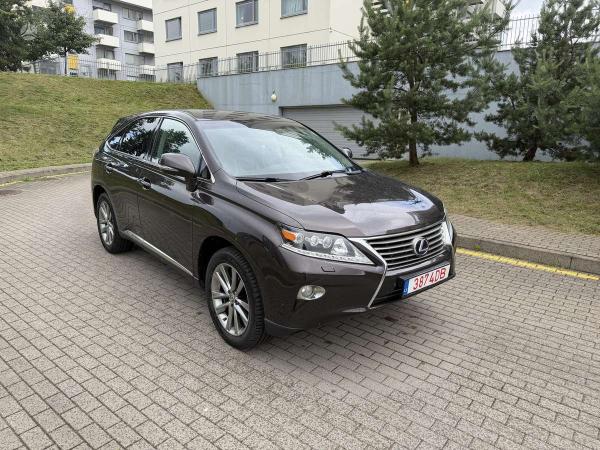 Красный Лексус RX 450h 2013 в Вильнюс, объемом двигателя 3.46 л и пробегом 160 тыс. км за 13950 €, фото 7 на AUTOMOTO.COM.LV