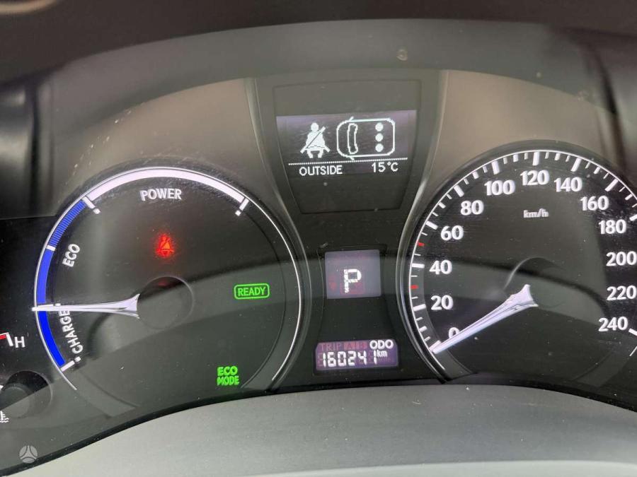Sarkans Lexus RX 450h 2013 Viļņa, ar dzinēja tilpumu 3.46 L un nobraukumu 160 tūkst. km par 13950 €, foto 25 vietnē AUTOMOTO.COM.LV