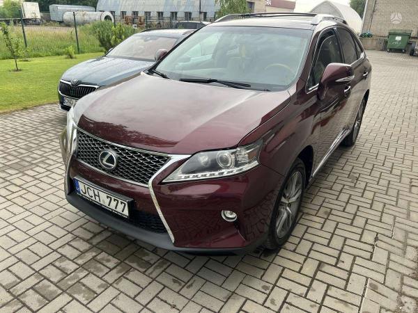 Красный Лексус RX 450h 2015 в Шакяй, объемом двигателя 3.46 л и пробегом 177 тыс. км за 19000 €, фото 1 на AUTOMOTO.COM.LV