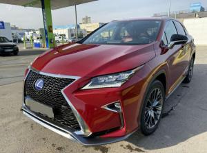 Sarkans Lexus RX 450h 2018 Kauņa, ar dzinēja tilpumu 3.46 L un nobraukumu 256 tūkst. km par 29500 €, foto 12 vietnē AUTOMOTO.COM.LV