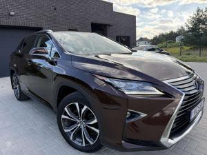Red Lexus RX 450h 2019 in Vilnius, with an engine capacity of 3.46 L and mileage of 58 thousand km for 29950 €, photo 3 on AUTOMOTO.COM.LV