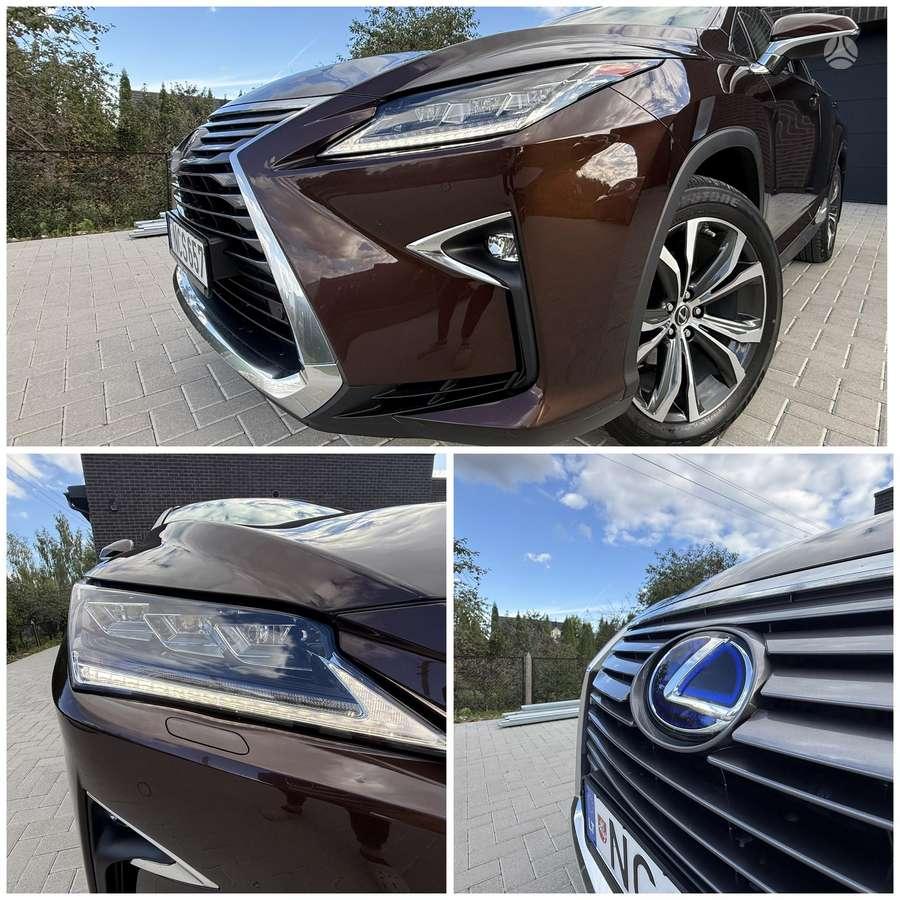 Red Lexus RX 450h 2019 in Vilnius, with an engine capacity of 3.46 L and mileage of 58 thousand km for 29950 €, photo 13 on AUTOMOTO.COM.LV