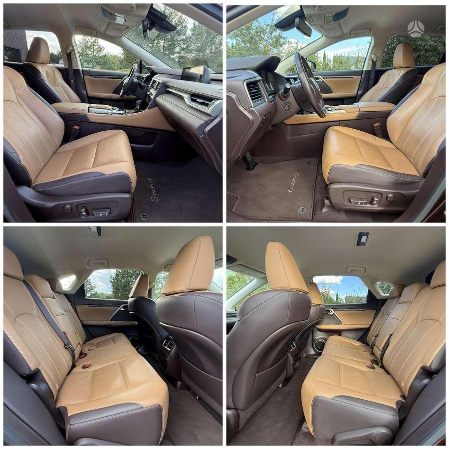 Red Lexus RX 450h 2019 in Vilnius, with an engine capacity of 3.46 L and mileage of 58 thousand km for 29950 €, photo 30 on AUTOMOTO.COM.LV