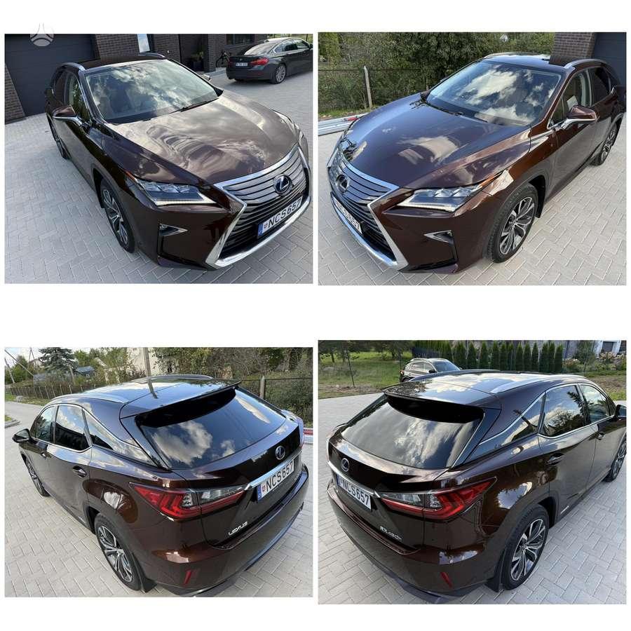 Red Lexus RX 450h 2019 in Vilnius, with an engine capacity of 3.46 L and mileage of 58 thousand km for 29950 €, photo 40 on AUTOMOTO.COM.LV