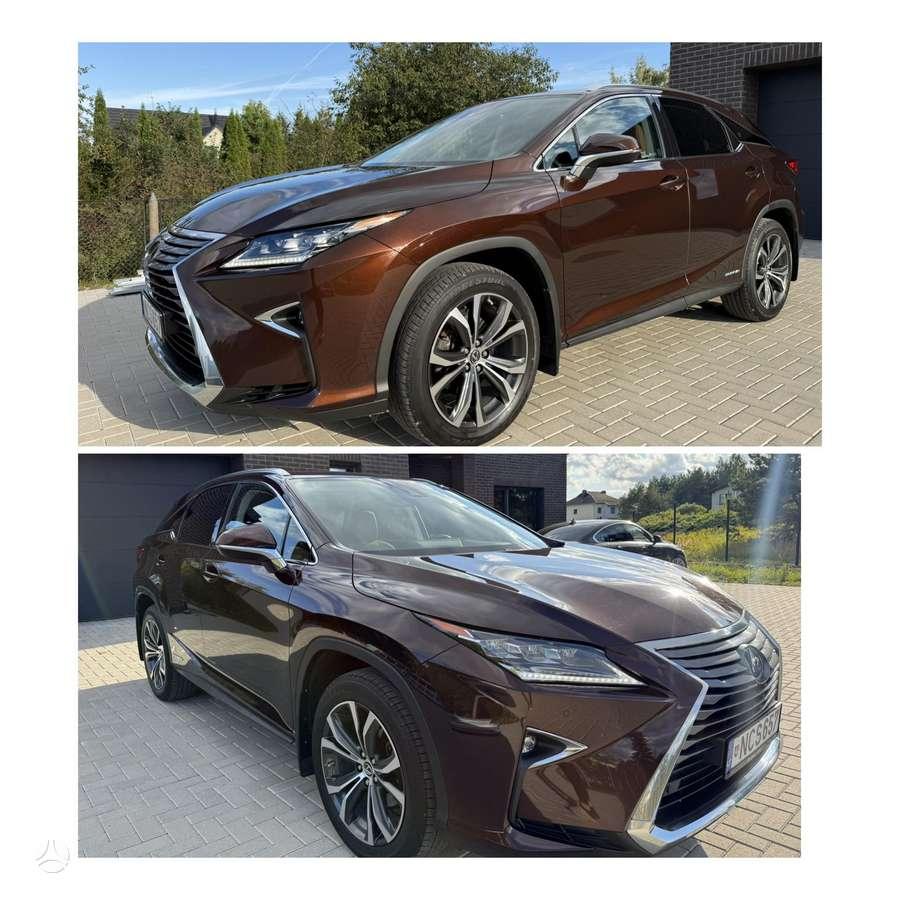 Red Lexus RX 450h 2019 in Vilnius, with an engine capacity of 3.46 L and mileage of 58 thousand km for 29950 €, photo 41 on AUTOMOTO.COM.LV