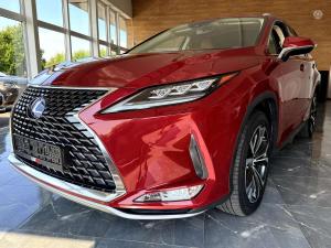 Red Lexus RX 450h 2021 in Panevezys, with an engine capacity of 3.50 L and mileage of 44 thousand km for 39900 €, photo  on AUTOMOTO.COM.LV