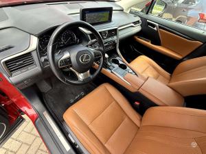 Red Lexus RX 450h 2021 in Panevezys, with an engine capacity of 3.50 L and mileage of 44 thousand km for 39900 €, photo 15 on AUTOMOTO.COM.LV