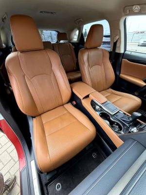 Red Lexus RX 450h 2021 in Panevezys, with an engine capacity of 3.50 L and mileage of 44 thousand km for 39900 €, photo 27 on AUTOMOTO.COM.LV