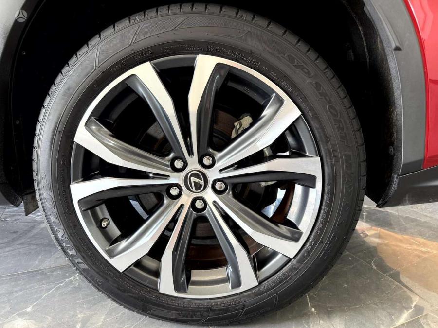 Red Lexus RX 450h 2021 in Panevezys, with an engine capacity of 3.50 L and mileage of 44 thousand km for 39900 €, photo 34 on AUTOMOTO.COM.LV