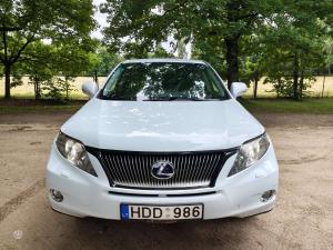Белый Лексус RX 450h 2009 в Вильнюс, объемом двигателя 3.50 л и пробегом 417 тыс. км за 10700 €, фото 5 на AUTOMOTO.COM.LV