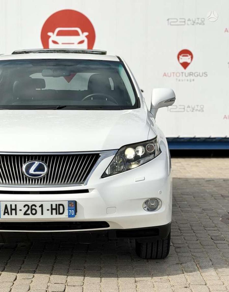 Balts Lexus RX 450h 2009 Tauragė, ar dzinēja tilpumu 3.50 L un nobraukumu 313 tūkst. km par 10400 €, foto 7 vietnē AUTOMOTO.COM.LV