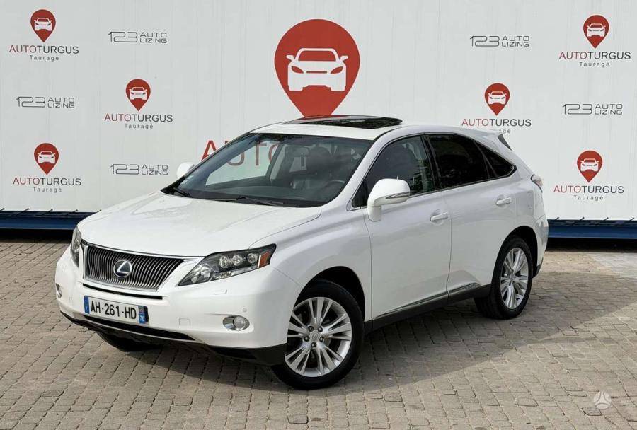 Balts Lexus RX 450h 2009 Tauragė, ar dzinēja tilpumu 3.50 L un nobraukumu 313 tūkst. km par 10400 €, foto 9 vietnē AUTOMOTO.COM.LV