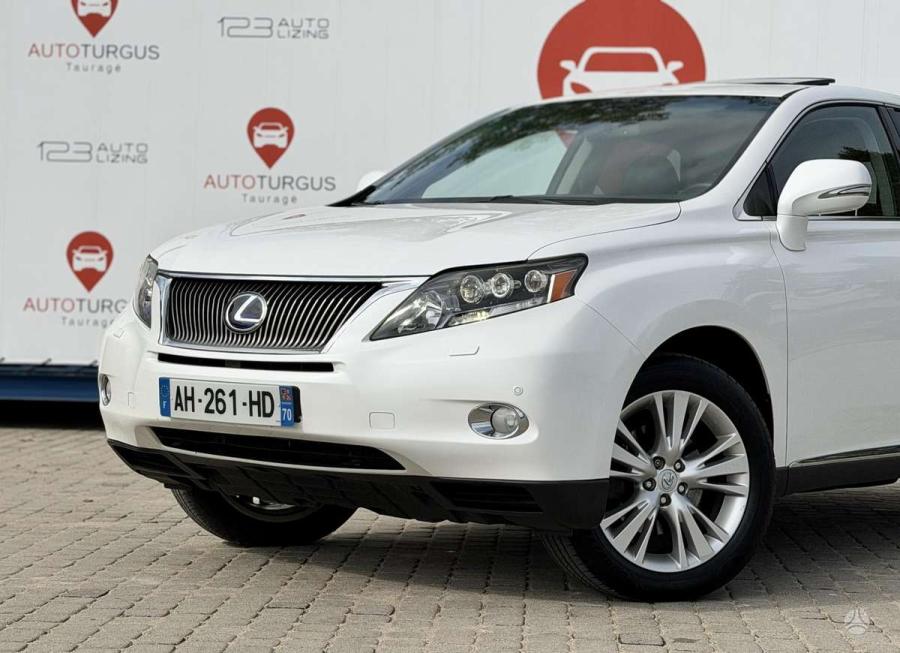 Balts Lexus RX 450h 2009 Tauragė, ar dzinēja tilpumu 3.50 L un nobraukumu 313 tūkst. km par 10400 €, foto 10 vietnē AUTOMOTO.COM.LV