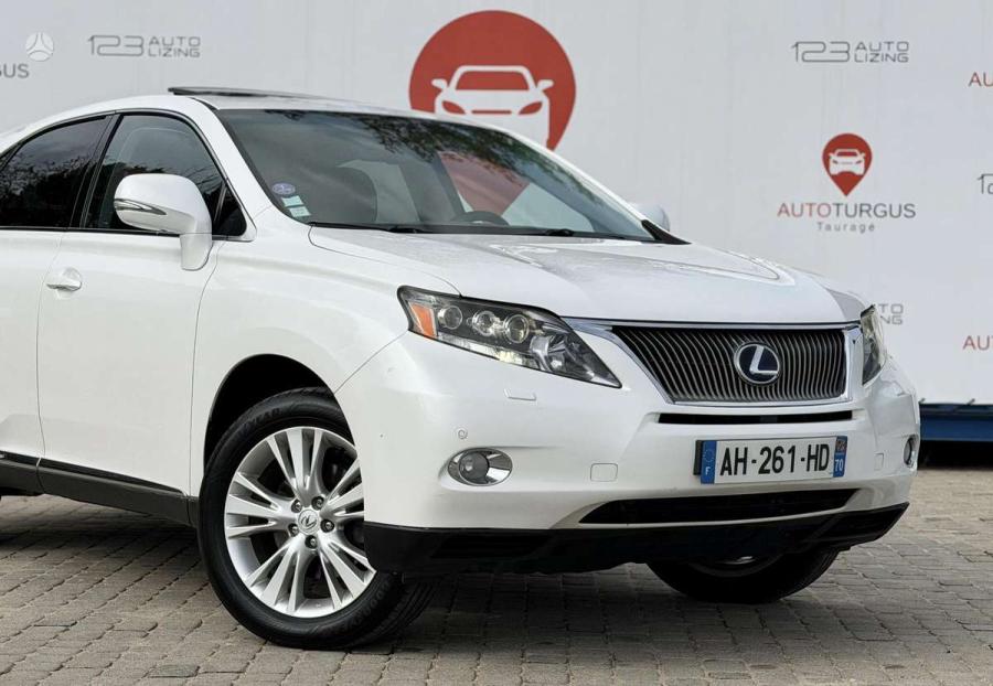 Balts Lexus RX 450h 2009 Tauragė, ar dzinēja tilpumu 3.50 L un nobraukumu 313 tūkst. km par 10400 €, foto 13 vietnē AUTOMOTO.COM.LV