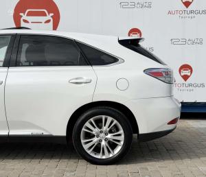 Balts Lexus RX 450h 2009 Tauragė, ar dzinēja tilpumu 3.50 L un nobraukumu 313 tūkst. km par 10400 €, foto 19 vietnē AUTOMOTO.COM.LV