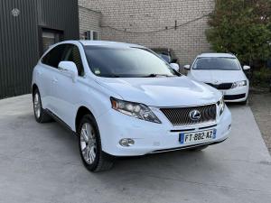 Balts Lexus RX 450h 2009 Kauņa, ar dzinēja tilpumu 3.46 L un nobraukumu 269 tūkst. km par 13200 €, foto  vietnē AUTOMOTO.COM.LV
