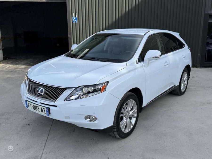 Balts Lexus RX 450h 2009 Kauņa, ar dzinēja tilpumu 3.46 L un nobraukumu 269 tūkst. km par 13200 €, foto 3 vietnē AUTOMOTO.COM.LV