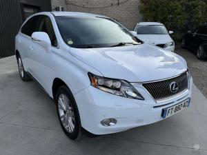 Balts Lexus RX 450h 2009 Kauņa, ar dzinēja tilpumu 3.46 L un nobraukumu 269 tūkst. km par 13200 €, foto 7 vietnē AUTOMOTO.COM.LV