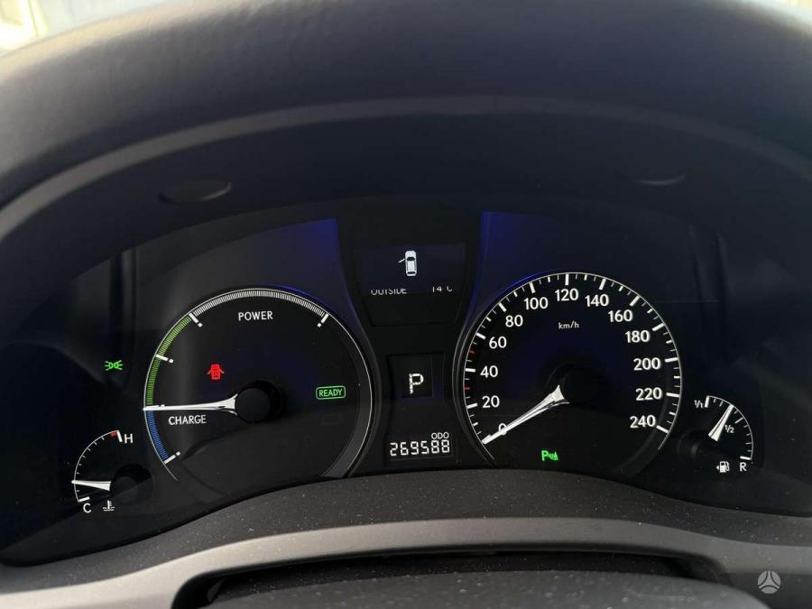 Balts Lexus RX 450h 2009 Kauņa, ar dzinēja tilpumu 3.46 L un nobraukumu 269 tūkst. km par 13200 €, foto 19 vietnē AUTOMOTO.COM.LV