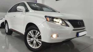 Balts Lexus RX 450h 2010 Viļņa, ar dzinēja tilpumu 3.46 L un nobraukumu 299 tūkst. km par 9650 €, foto 2 vietnē AUTOMOTO.COM.LV
