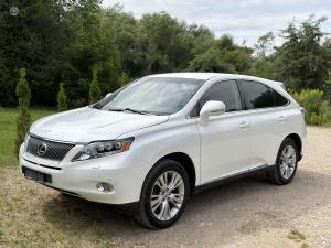 White Lexus RX 450h 2010 in Siauliai, with an engine capacity of 3.50 L and mileage of 307 thousand km for 9400 €, photo  on AUTOMOTO.COM.LV