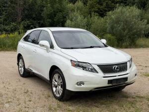 Balts Lexus RX 450h 2010 Šauļi, ar dzinēja tilpumu 3.50 L un nobraukumu 307 tūkst. km par 9400 €, foto 8 vietnē AUTOMOTO.COM.LV