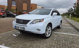 White Lexus RX 450h 2010 in Vilnius, with an engine capacity of 3.50 L and mileage of 350 thousand km for 8700 €, photo  on AUTOMOTO.COM.LV