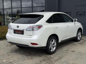White Lexus RX 450h 2011 in Vilnius, with an engine capacity of 3.46 L and mileage of 100 thousand km for 16999 €, photo 5 on AUTOMOTO.COM.LV