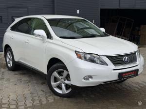 White Lexus RX 450h 2011 in Vilnius, with an engine capacity of 3.46 L and mileage of 100 thousand km for 16999 €, photo 7 on AUTOMOTO.COM.LV