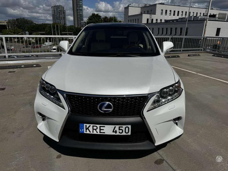 Balts Lexus RX 450h 2011 Viļņa, ar dzinēja tilpumu 3.46 L un nobraukumu 247 tūkst. km par 11999 €, foto 3 vietnē AUTOMOTO.COM.LV